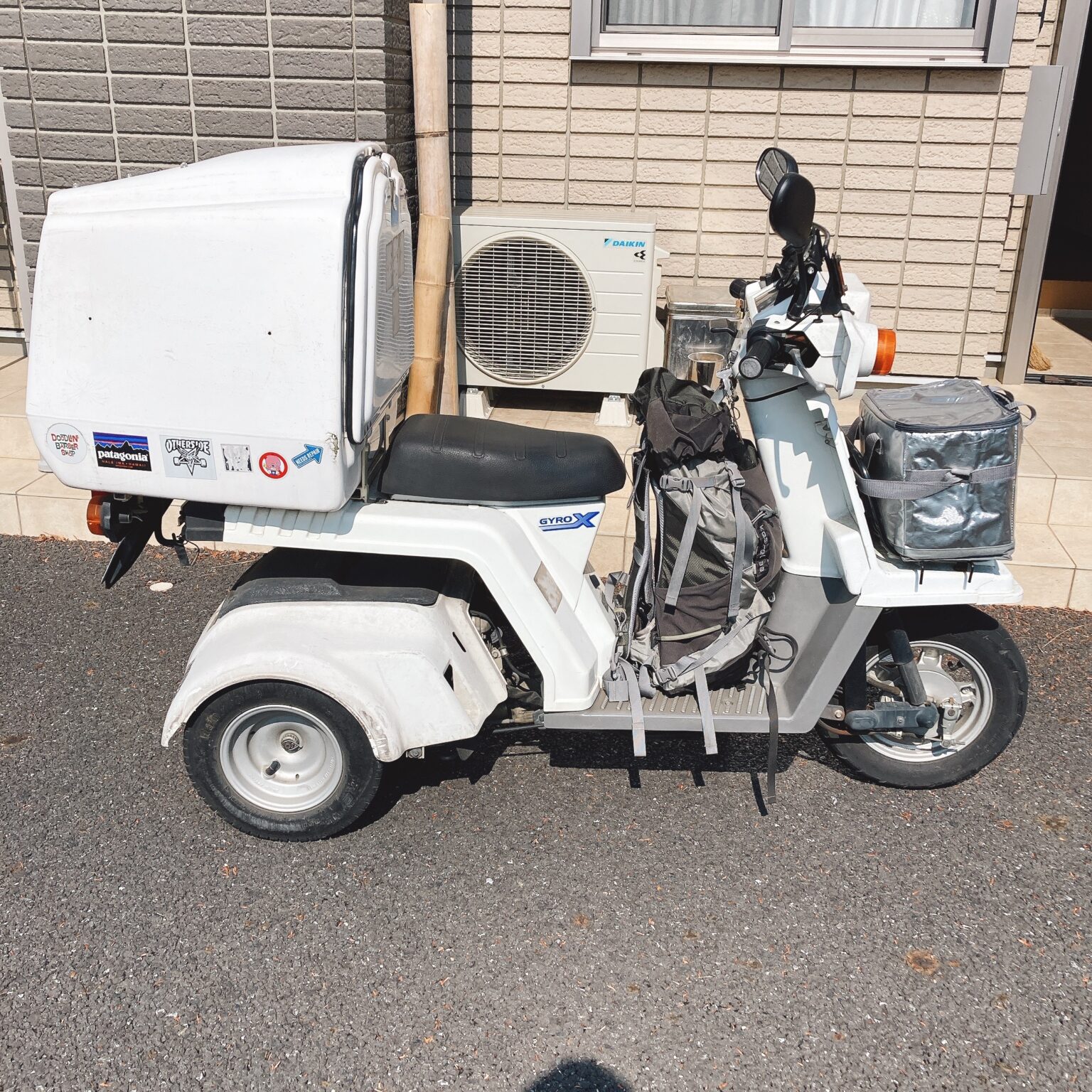 3輪バイク HONDA GYRO Xがソロキャンプにオススメな5つの理由 | Go! Solo Camping